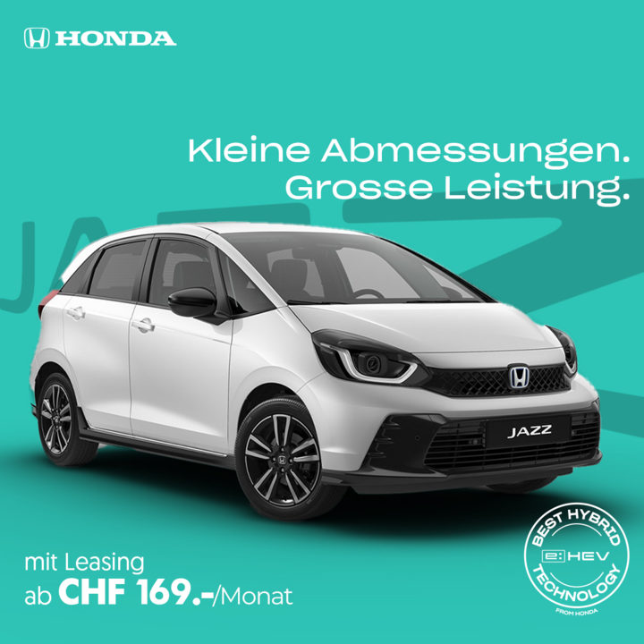 Alle neuen Honda Automobile | Neuwagen 2023 | Honda CH